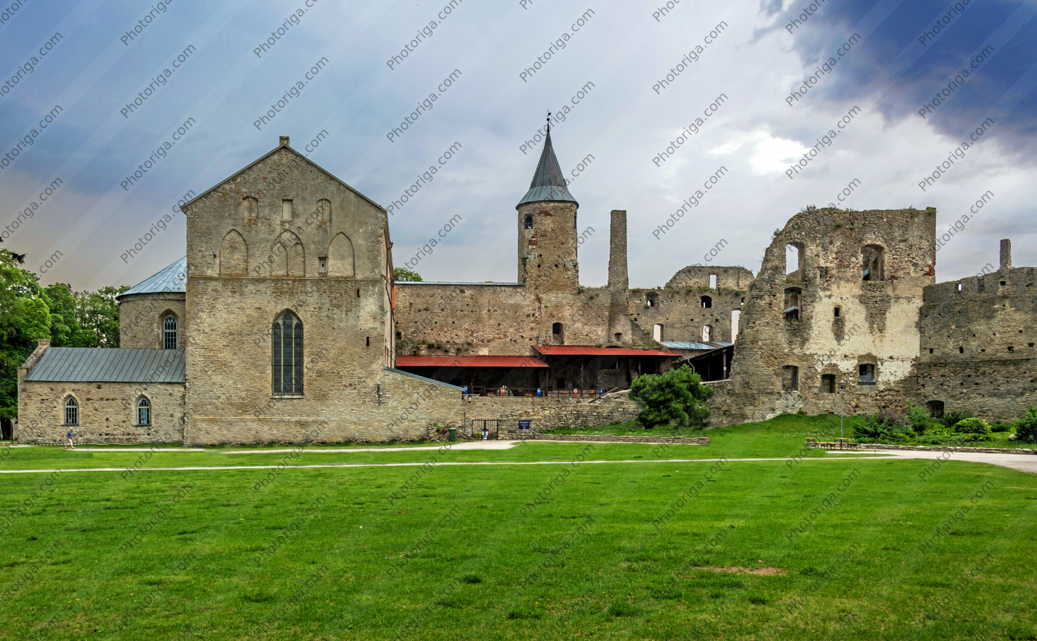 Haapsalu castle ruins